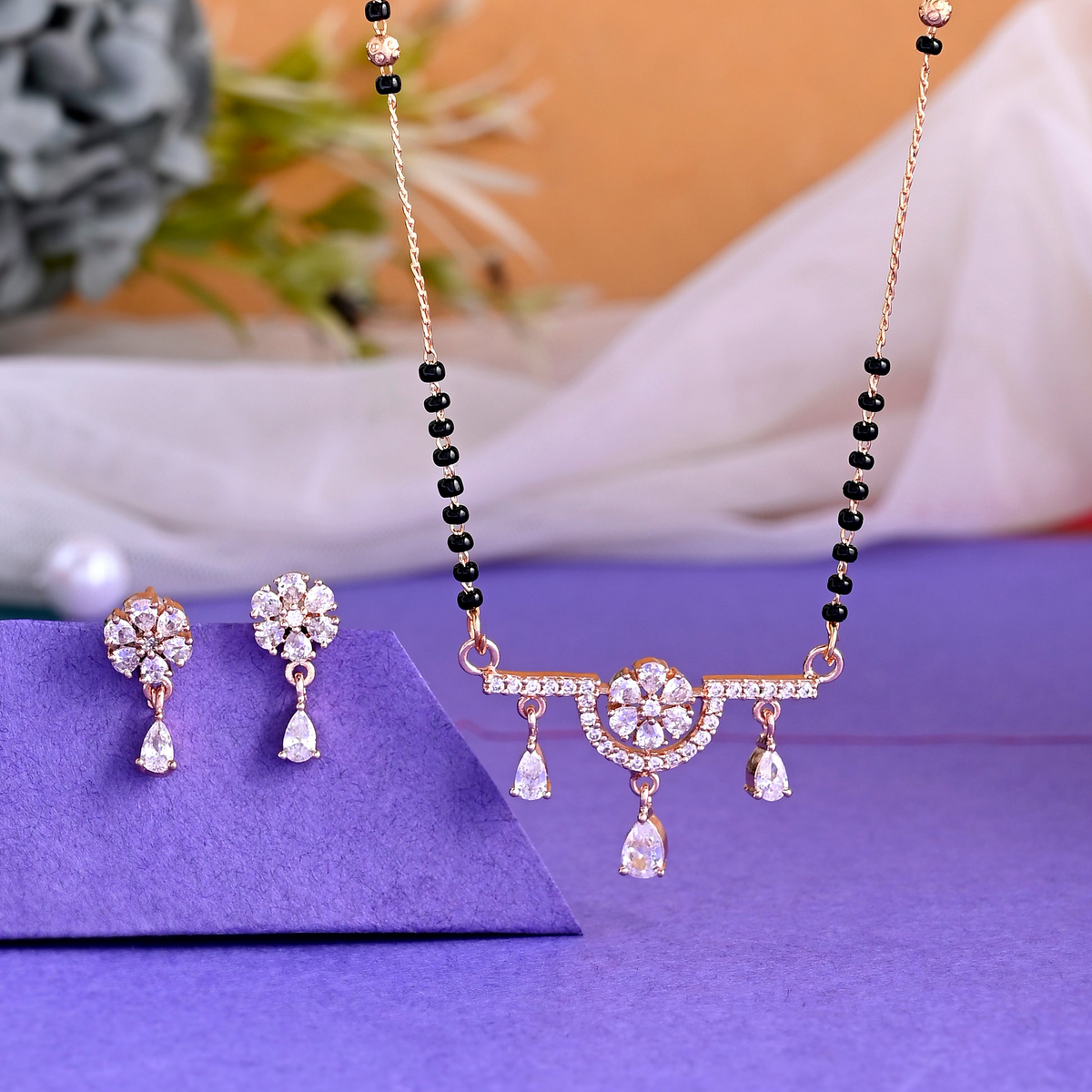YOHINI MANGALSUTRA SET – For Ya