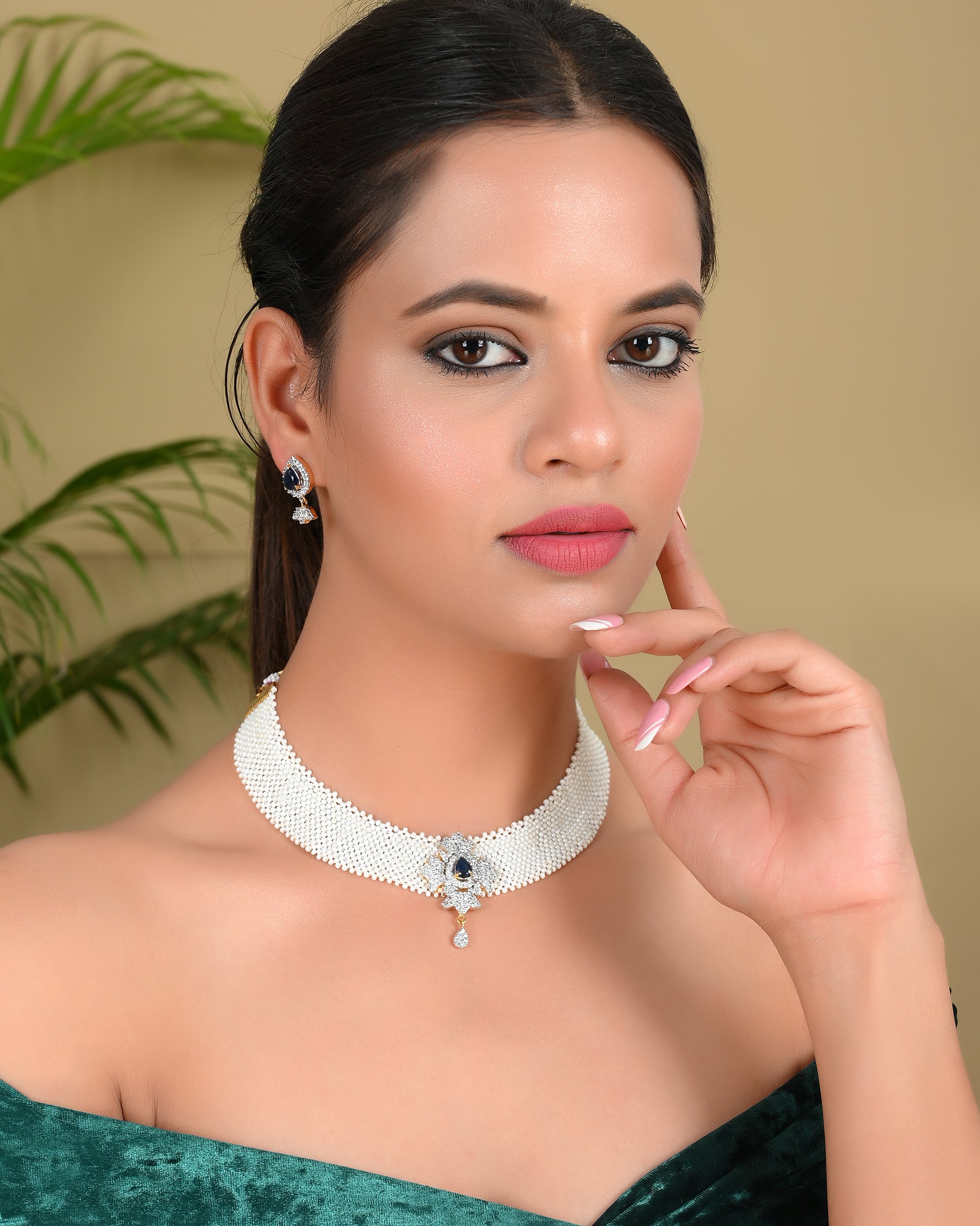 INDIGO TIFFANY SET – For Ya